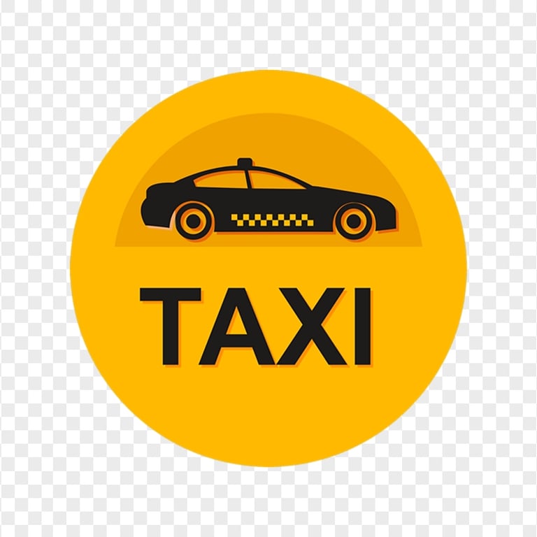 Round Logo Icon Of Taxi Service PNG | Citypng