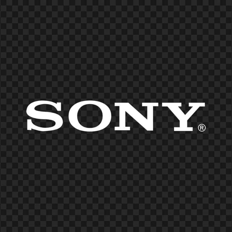 Sony White Logo Image PNG | Citypng