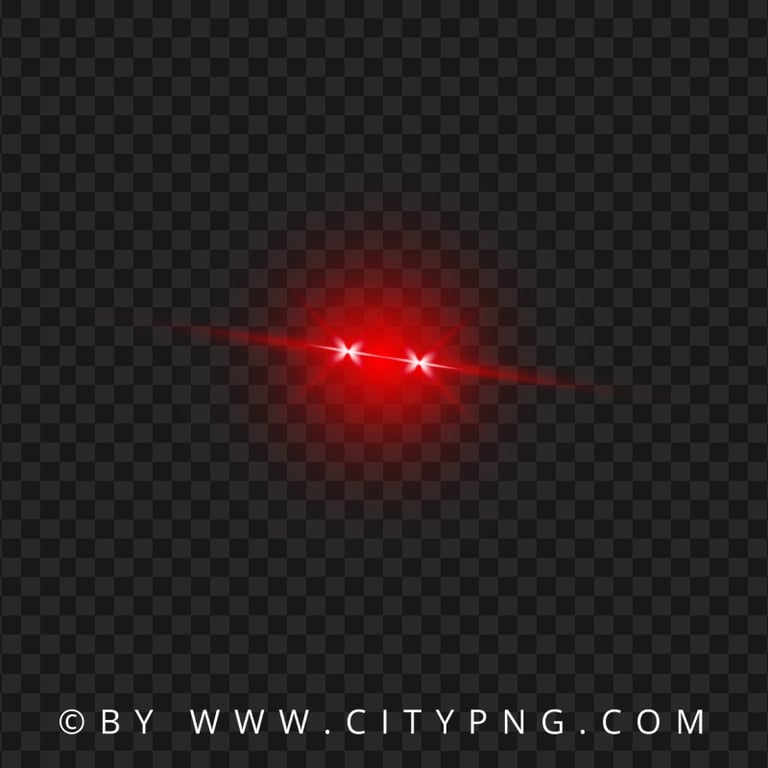 Laser Eyes Lens Flare Red Effect HD PNG | Citypng