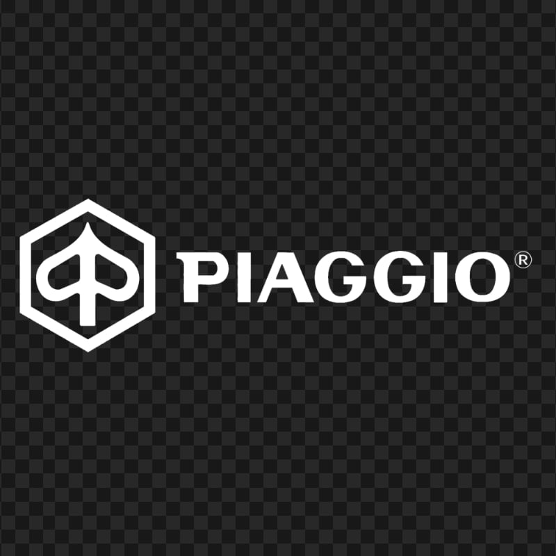 Piaggio White Logo HD PNG | Citypng