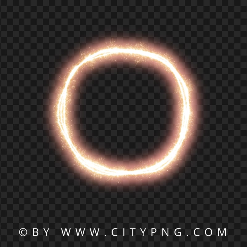 HD Sparkle Drawing Circle Effect Transparent PNG | Citypng