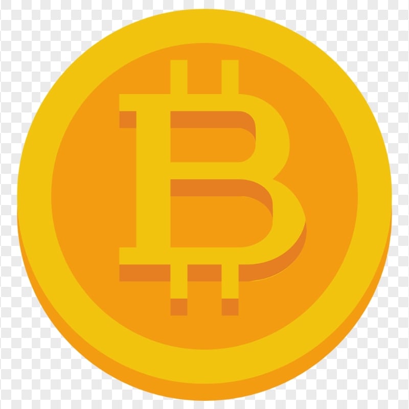 HD Cartoon BTC Bitcoin Coin PNG | Citypng