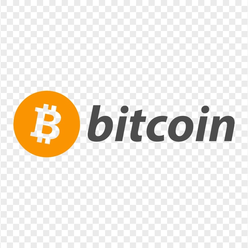 HD BTC Bitcoin Text Logo PNG | Citypng