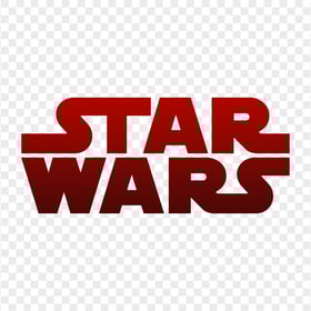 HD Red & Black Star Wars Logo PNG | Citypng