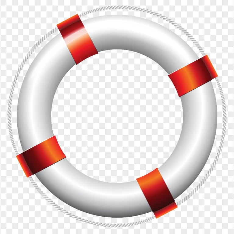 HD Realistic Swimming Lifebuoy Life Saver Ring PNG | Citypng