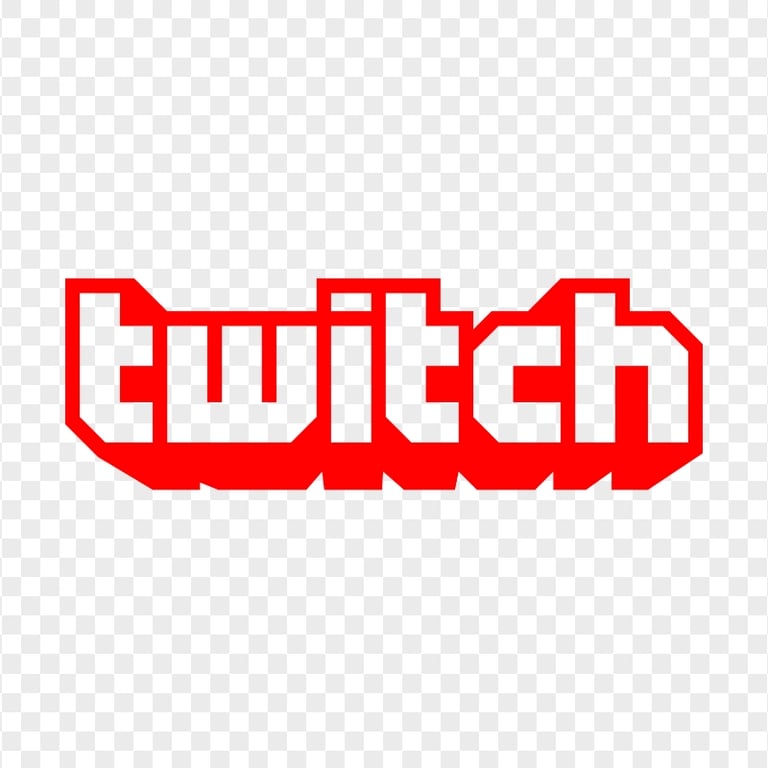 HD Red Twitch TV Logo Transparent Background PNG | Citypng