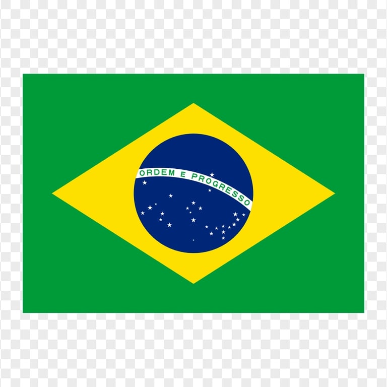 HD National Brazil Flag Transparent Background | Citypng