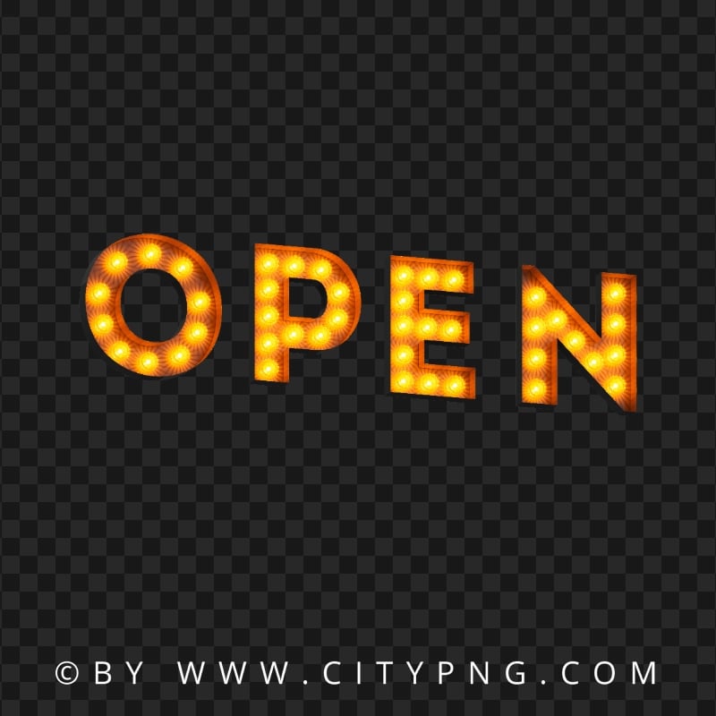 HD Open Sign Transparent Background | Citypng