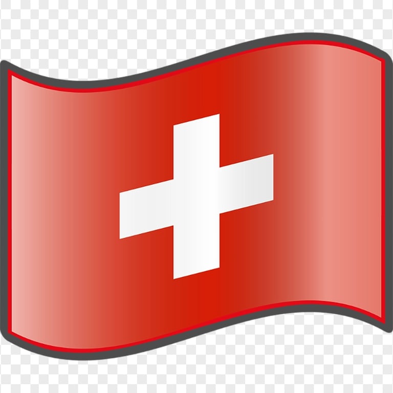 Wavy Switzerland Swiss Icon Flag PNG | Citypng