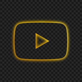 HD Youtube YT Red Neon Logo Symbol Sign Icon PNG | Citypng