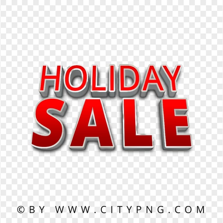 Holiday Sale Label Logo Sign PNG Image | Citypng