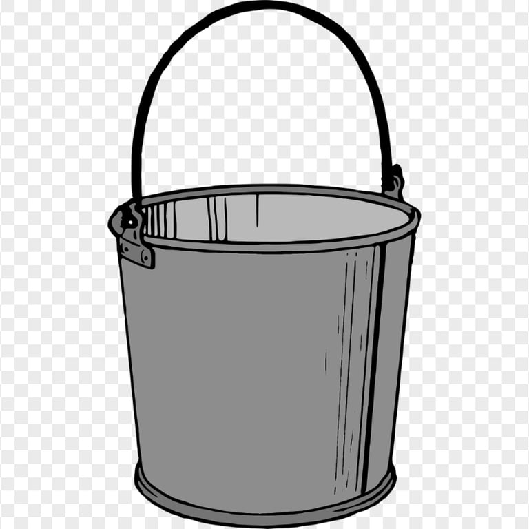 Metal Bucket Clipart