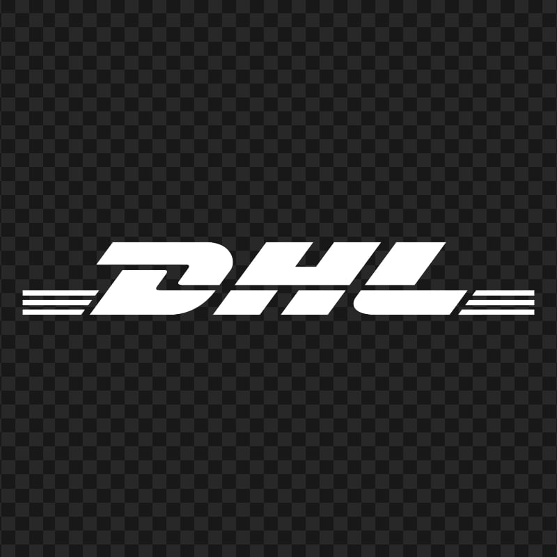White DHL Express Company Logo PNG Image | Citypng