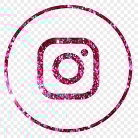HD Pink Neon Instagram Logo Icon Transparent PNG | Citypng