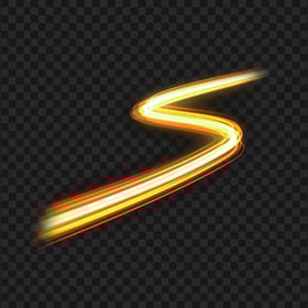 HD Yellow Neon Line Light PNG | Citypng