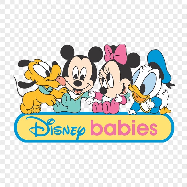 Disney Babies Characters Logo HD PNG | Citypng