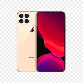 HD Apple Gold iPhone 12 Pro & Pro Max PNG | Citypng