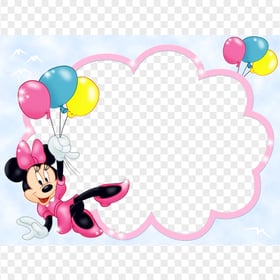 HD Minnie Mouse Photo Frame For Kids PNG | Citypng
