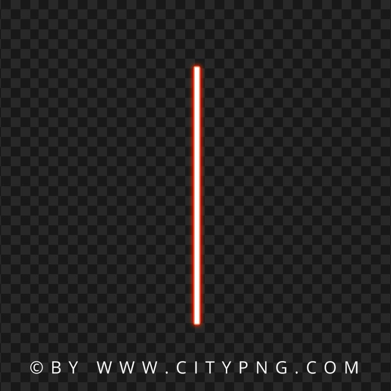 HD Vertical Red Neon Glowing Line Effect PNG | Citypng