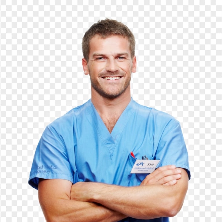 Beautiful Young Happy Doctor Male Emergency | Citypng