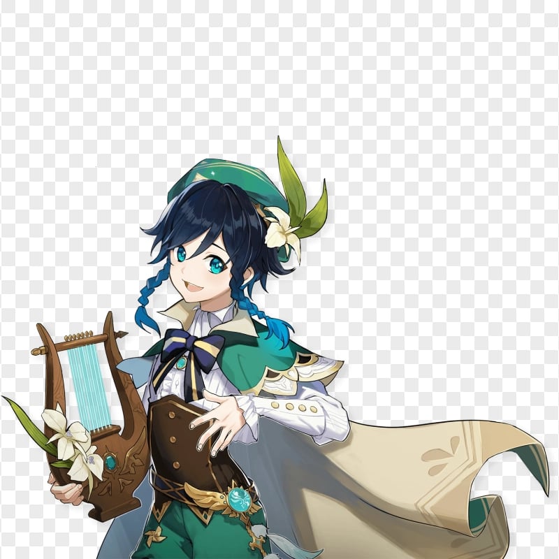 HD Venti Character Genshin Impact PNG | Citypng