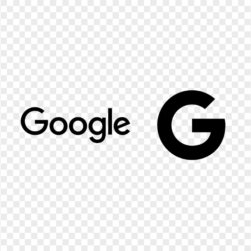Black Google High Resolution Logo Icon G Suite | Citypng