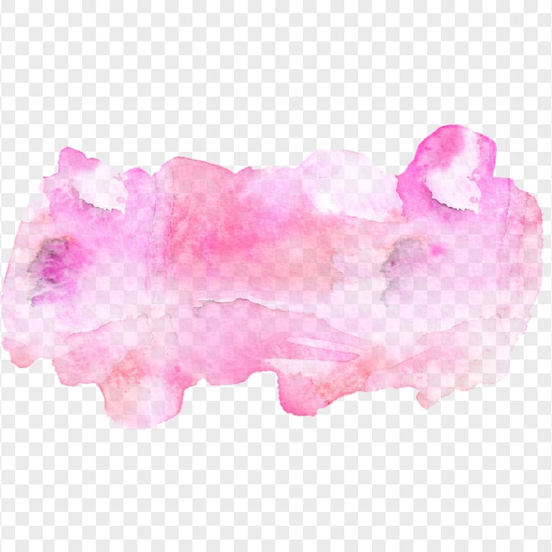 HD Pink Watercolor Brush Effect PNG | Citypng
