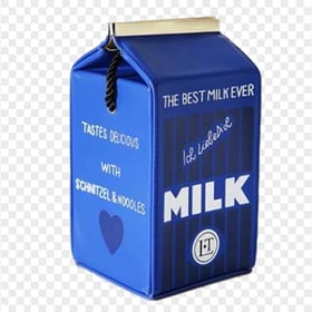 HD Blue Real Milk Carton Box PNG | Citypng
