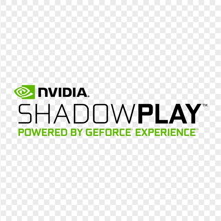 HD Nvidia Shadow Play Logo Transparent PNG | Citypng