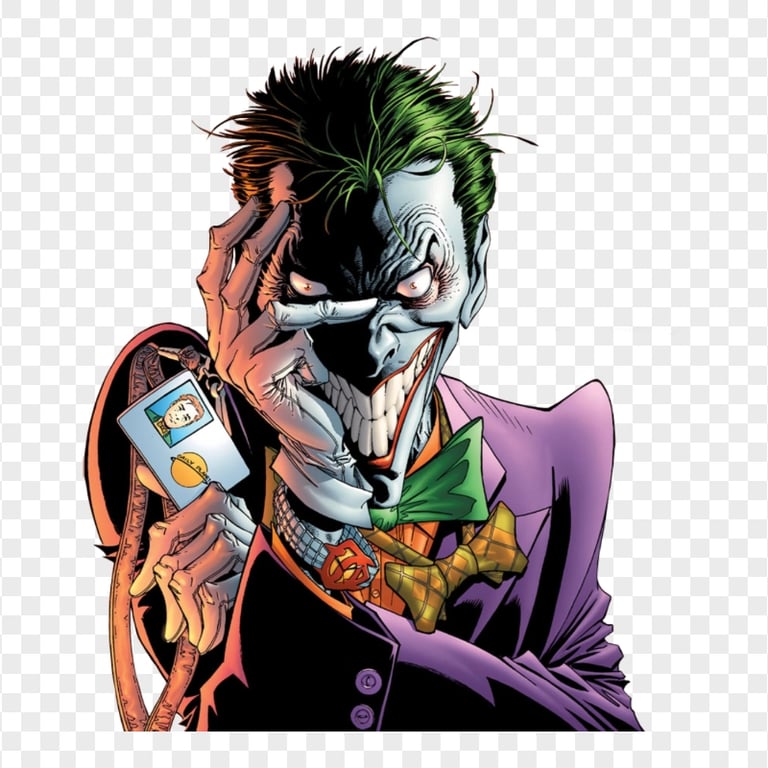Illustration Artwork Joker Damaged Suicide Squad | Citypng
