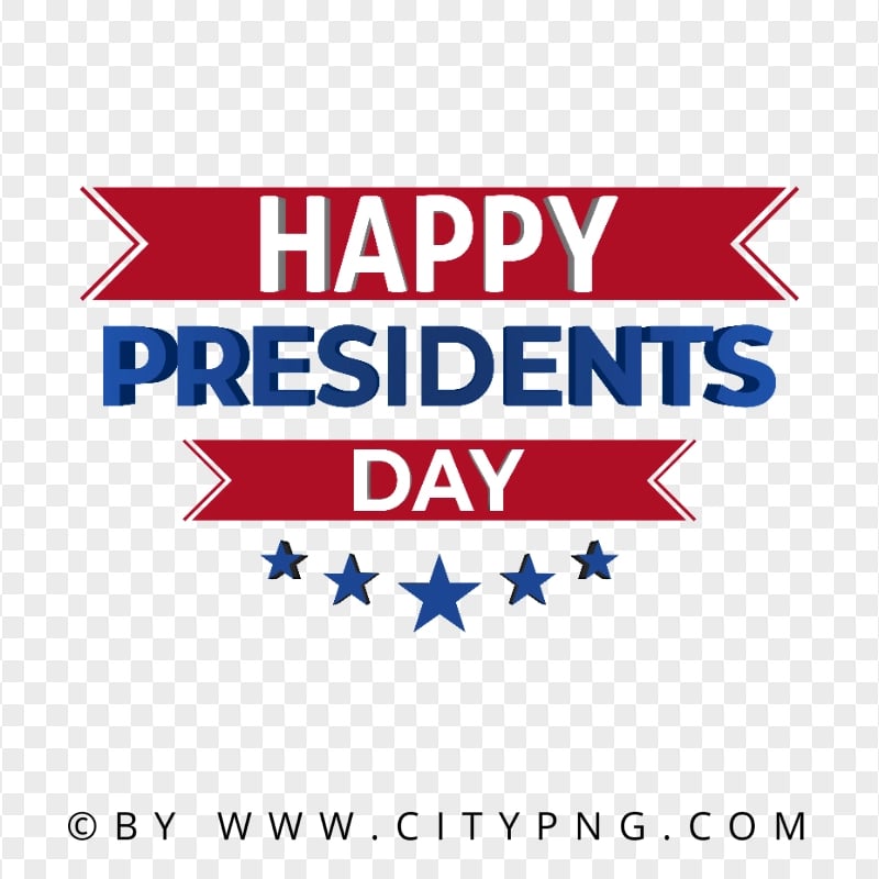 Vector Happy Presidents Day Logo Label Design PNG | Citypng