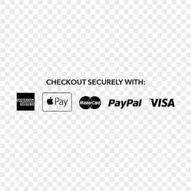 Secure Checkout Payment Badge Icons Shopify | Citypng
