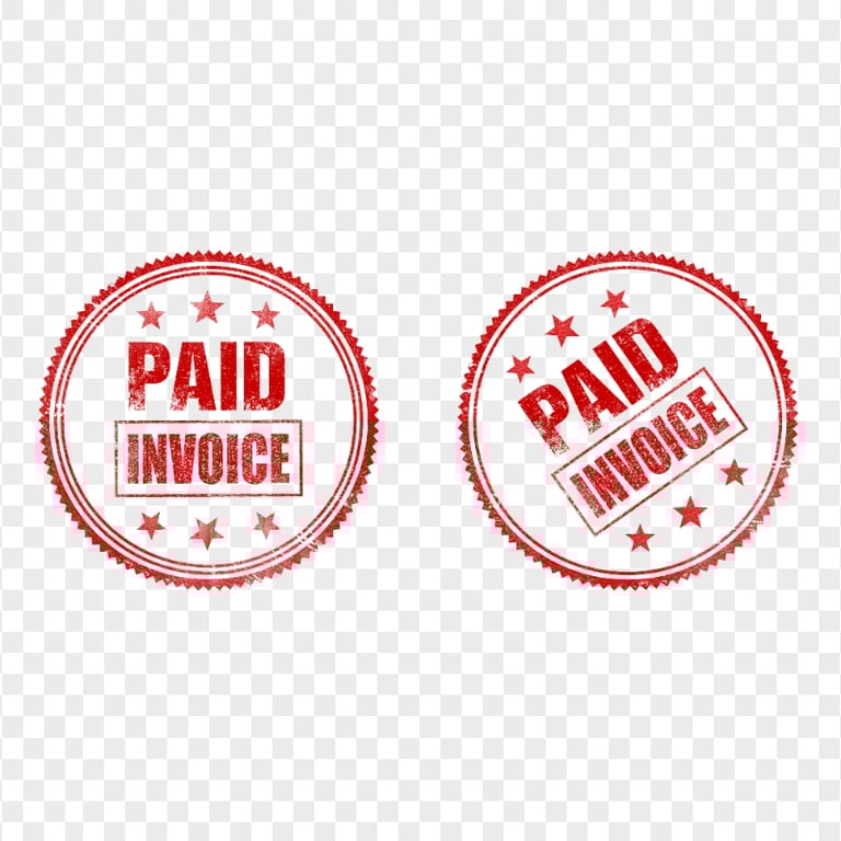 Two Red Round Paid Invoice Business Icon Stamp | Citypng Two Red Round Paid Invoice Business Icon Stamp | Citypng