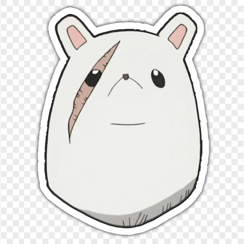 HD My Hero Academia Nezu Stickers Face PNG | Citypng