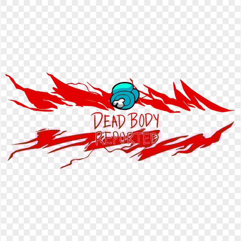 HD Yellow Among Us Crewmate Character Dead Body Without Bone PNG | Citypng