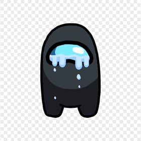 HD Cyan Among Us Crewmate Front View Crying PNG | Citypng