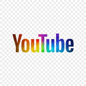 HD Rainbow Youtube Logo PNG | Citypng