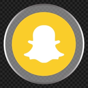 HD Circular Round Red Snapchat Logo Icon PNG Image | Citypng