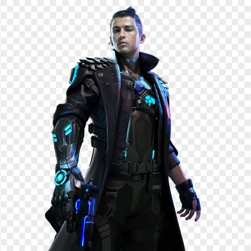HD Cristiano Ronaldo FF Free Fire Player CR7 Character PNG | Citypng