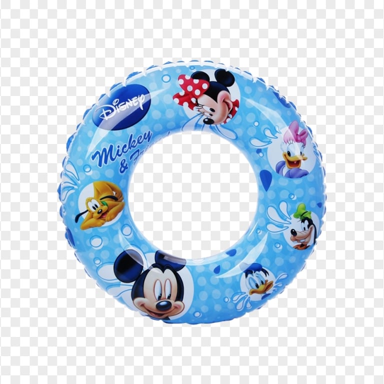 HD Green Inflatable Pool Floats Buoy Ring PNG | Citypng