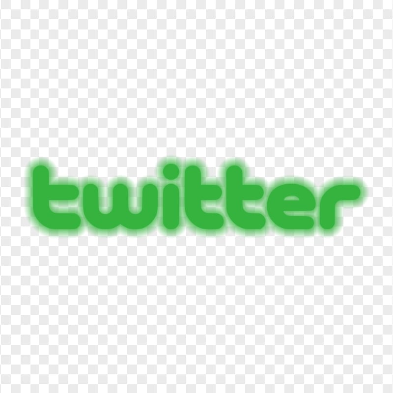 HD Twitter Green Neon Logo PNG | Citypng