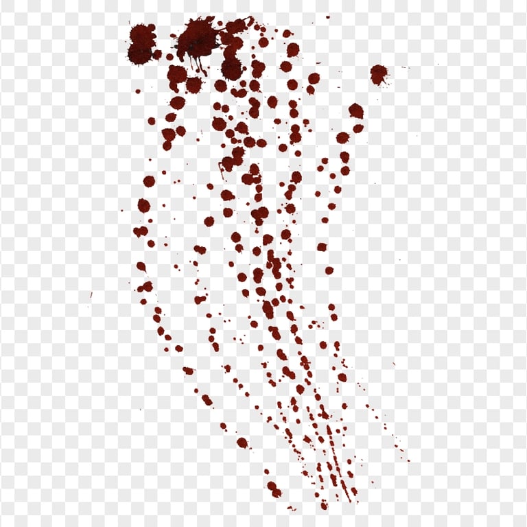 HD Drops Of Realistic Blood PNG | Citypng