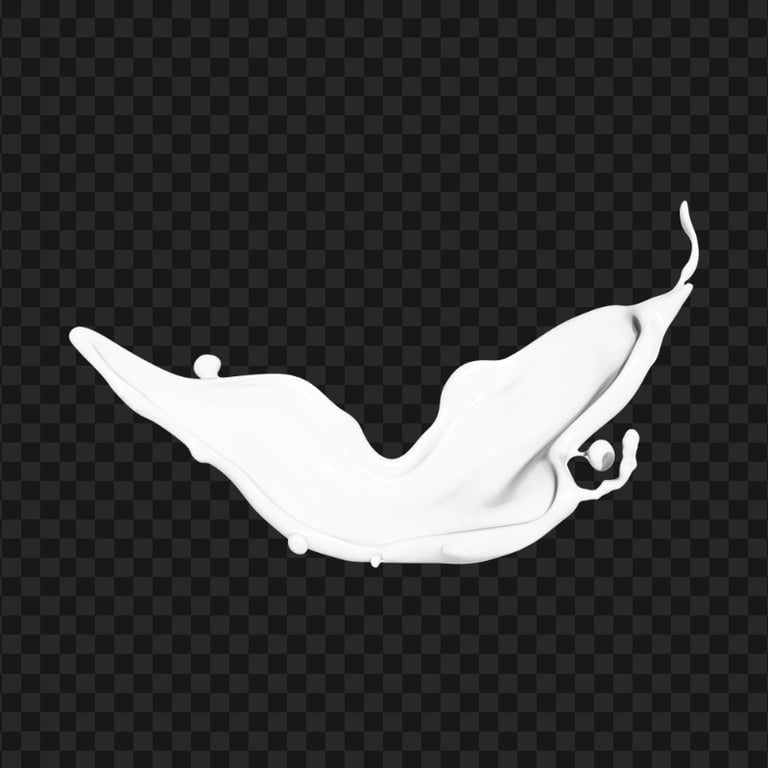 HD Milk Splatter Drops Splash PNG | Citypng