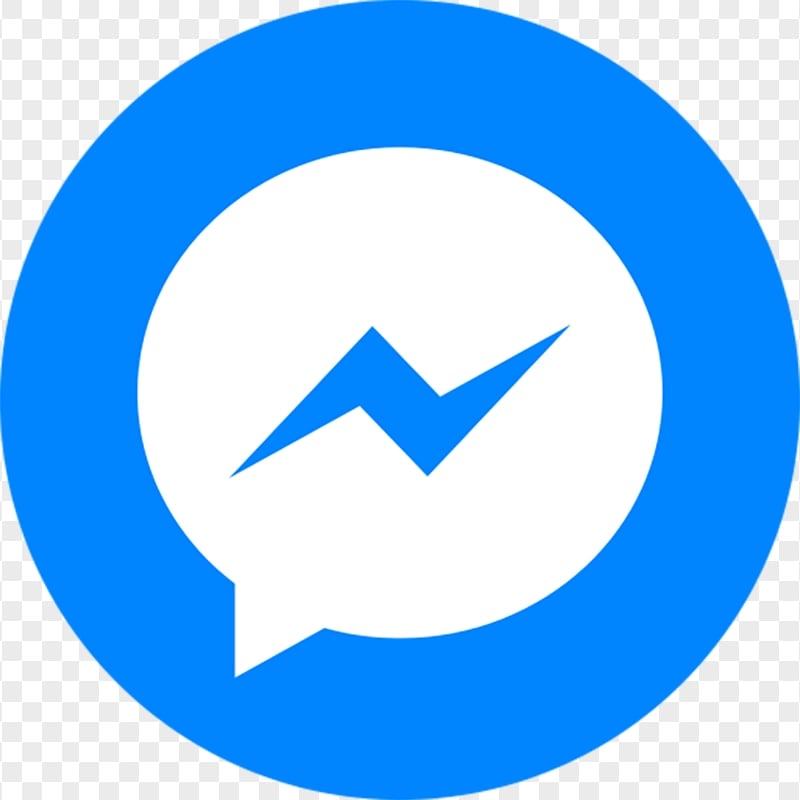 Round Messenger Logo Icon Facebook | Citypng