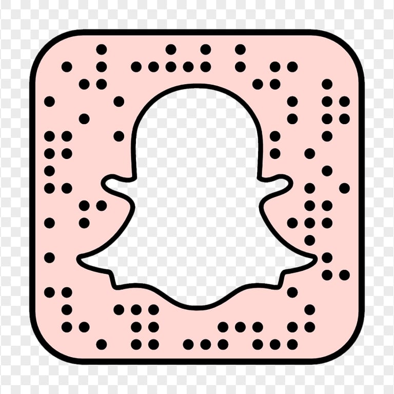 HD Snapchat Pink Rose App Code Logo Icon PNG Image | Citypng