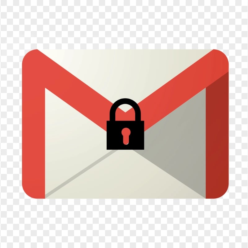 Encrypted Email Gmail Envelope With Lock Icon | Citypng