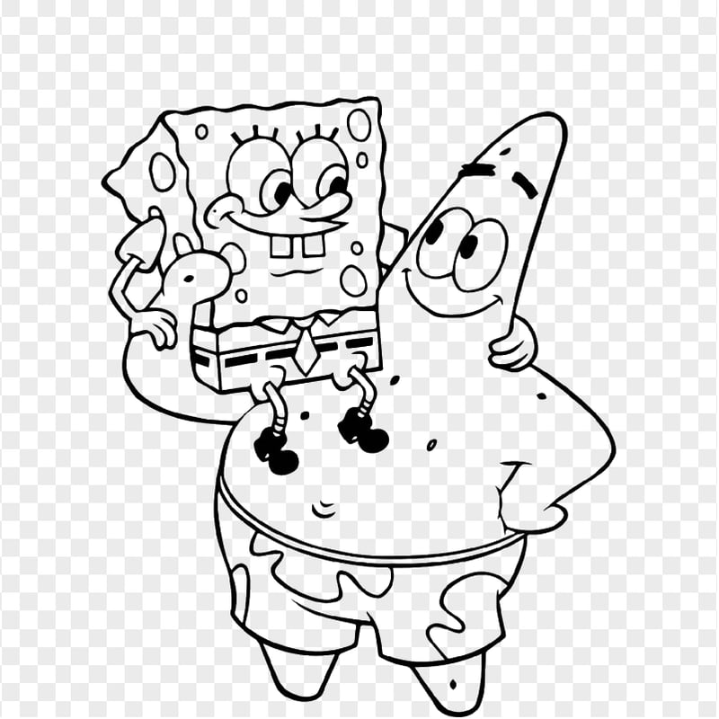 Spongebob And Patrick Png