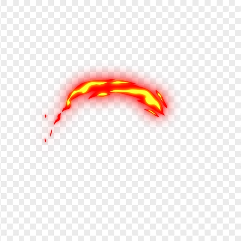HD Curved Fire Line Illustration Cartoon PNG | Citypng