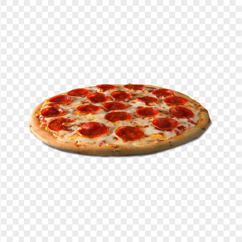 Round Pepperoni Pizza Italian Food FREE PNG | Citypng