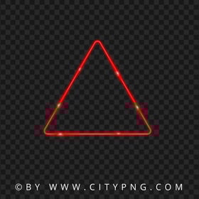 Transparent Red Aesthetic Triangle | Citypng